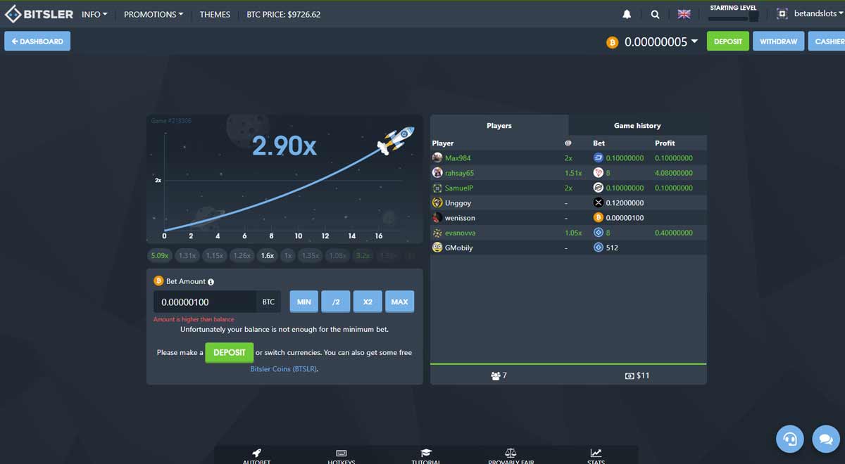 Bitsler Review based on players opinion ! Claim your online bonus